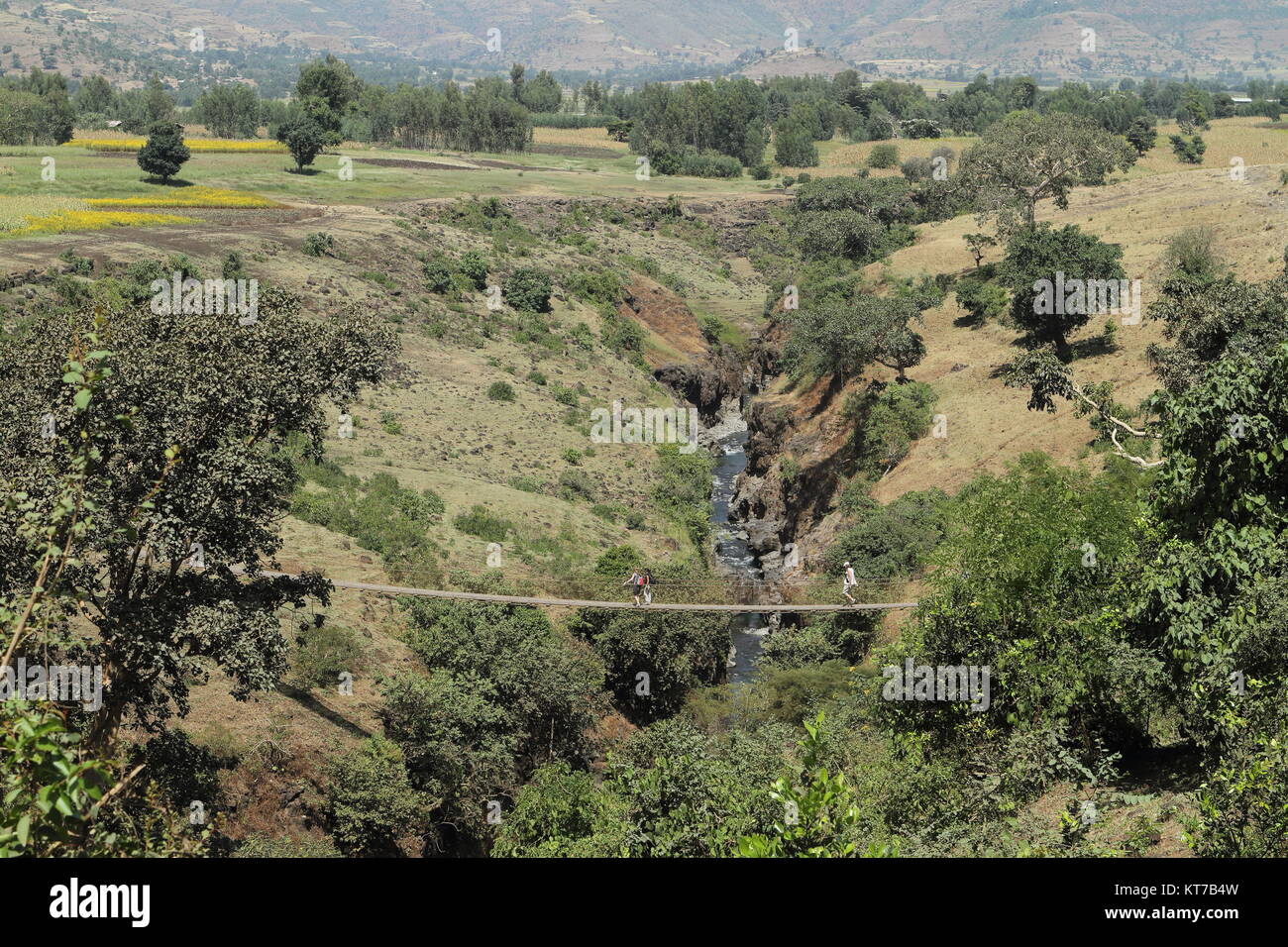 the blue nile in ethiopia Stock Photo - Alamy