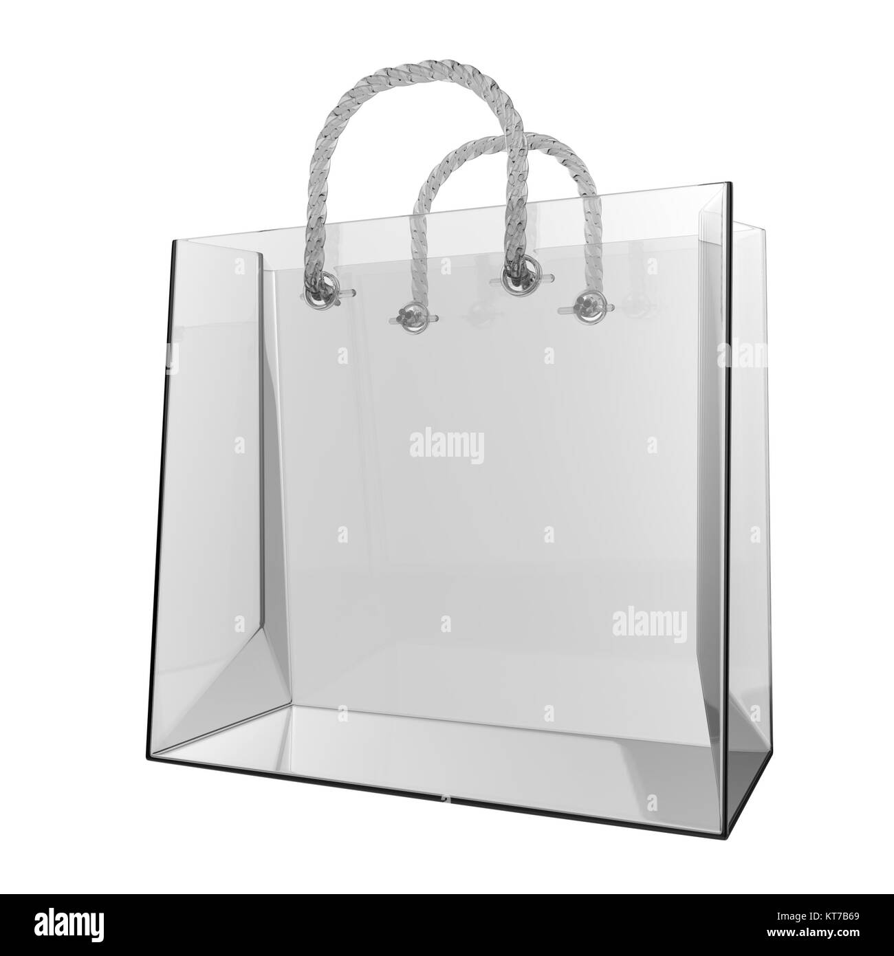 Transparent plastic containers Black and White Stock Photos & Images ...