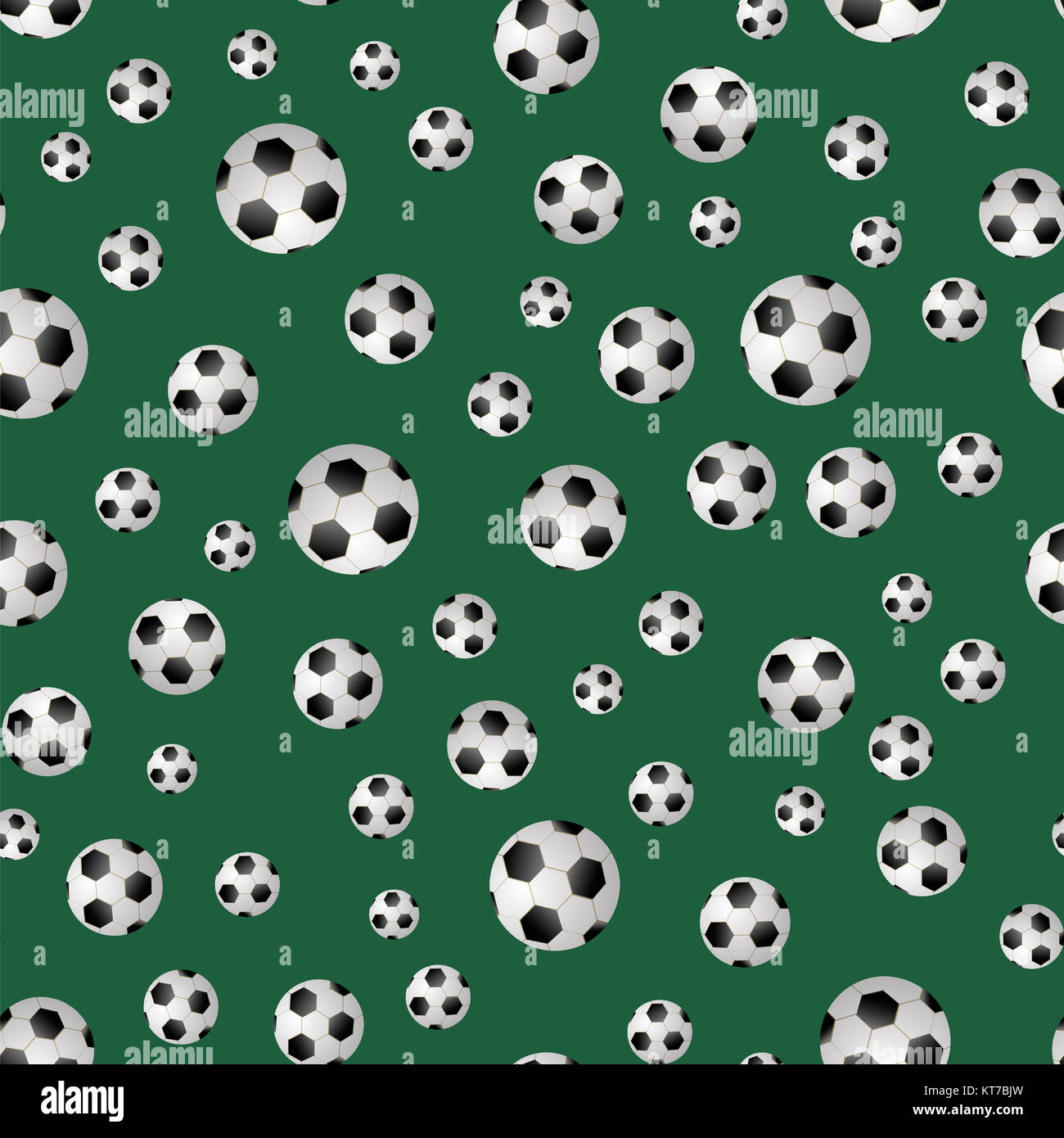 Soccer Ball Seamless Pattern Stock Photo - Alamy