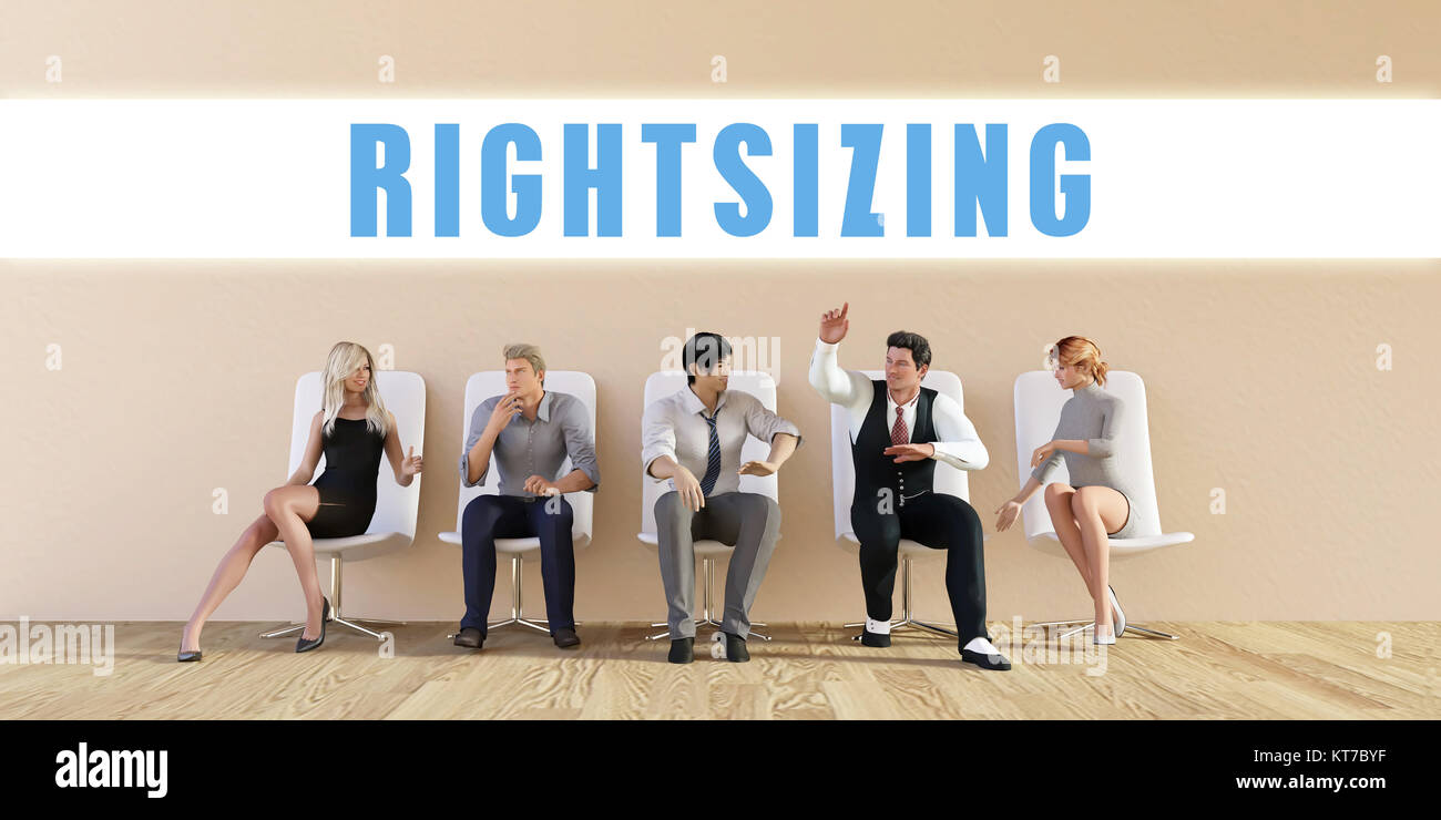 Rightsizing hi-res stock photography and images - Alamy