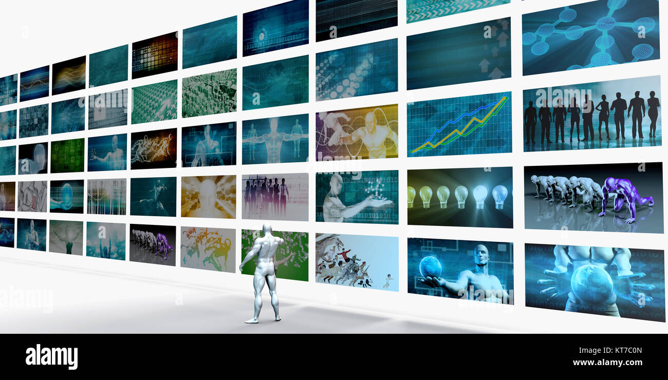 Video Wall Background Stock Photo - Alamy
