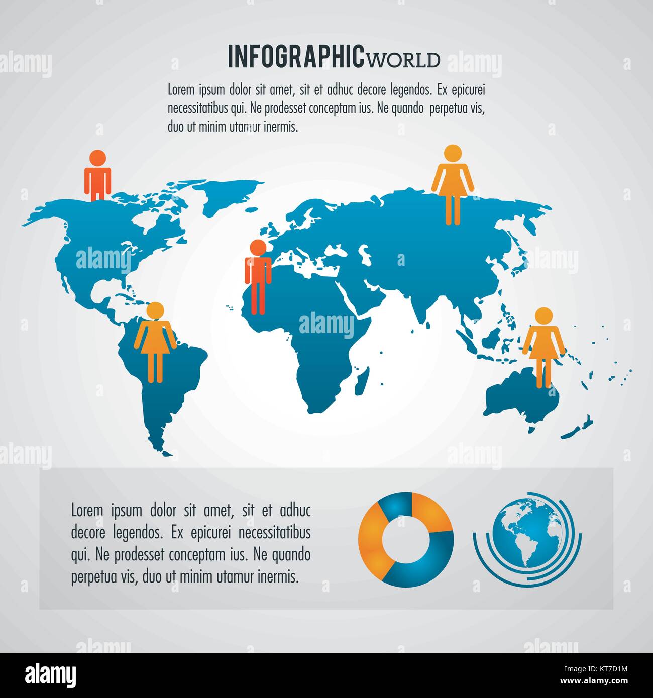 Population infographic statistic Stock Vector Images - Alamy