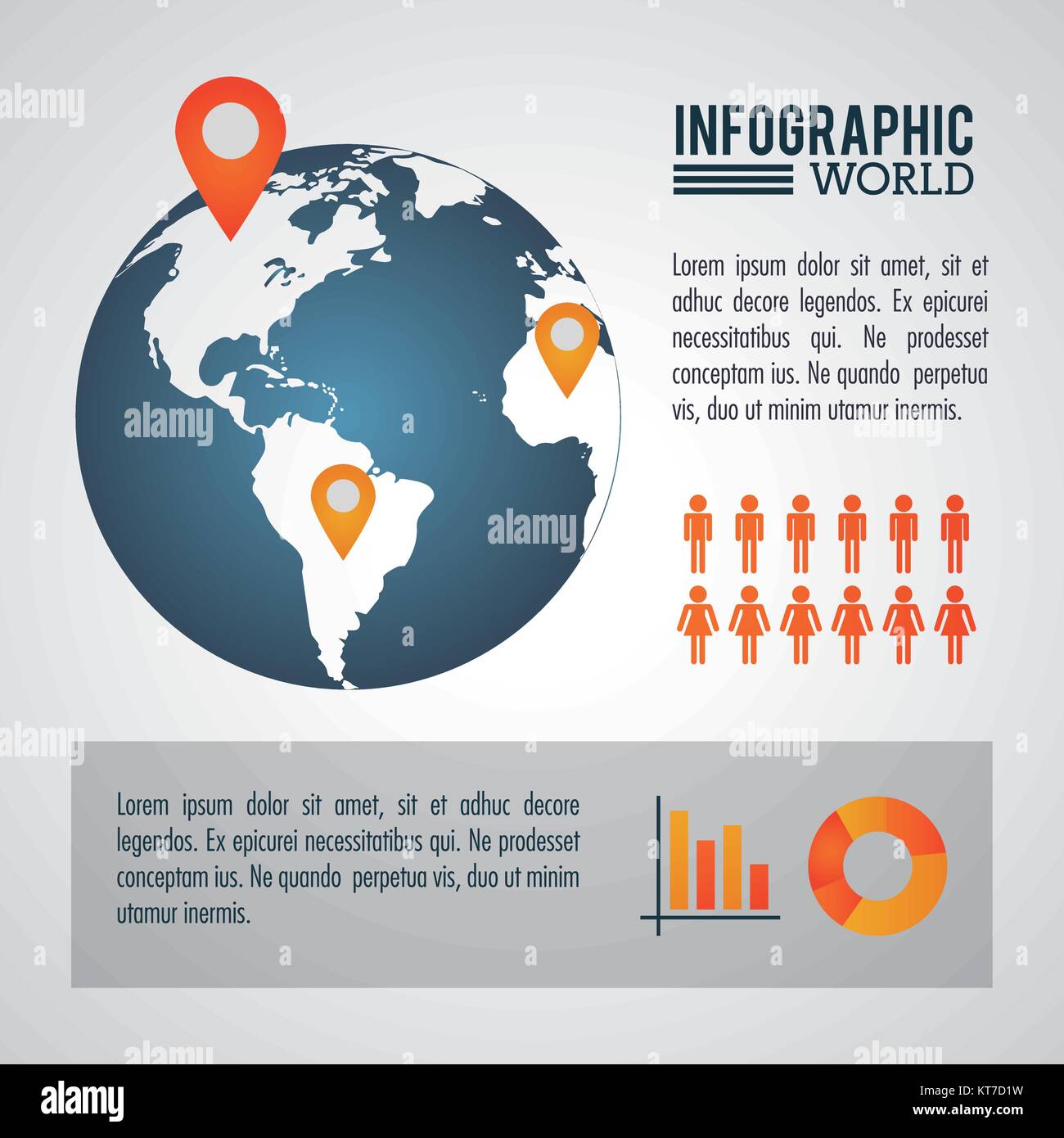 Globe Infographic