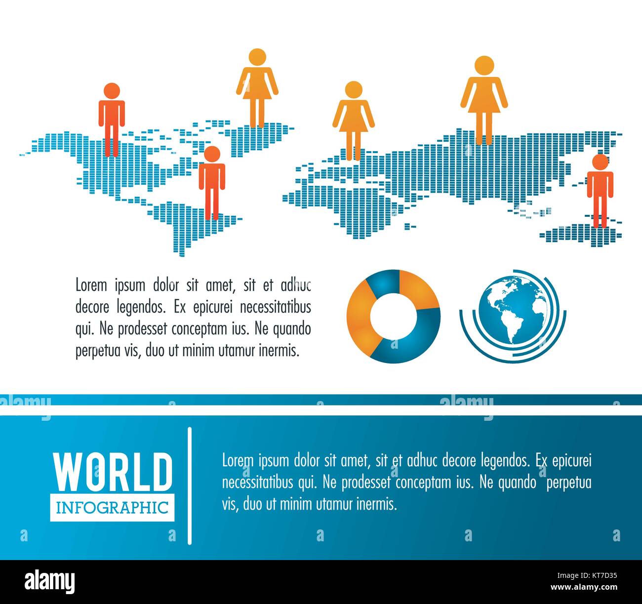 Earth world infographic population Stock Vector Image & Art - Alamy