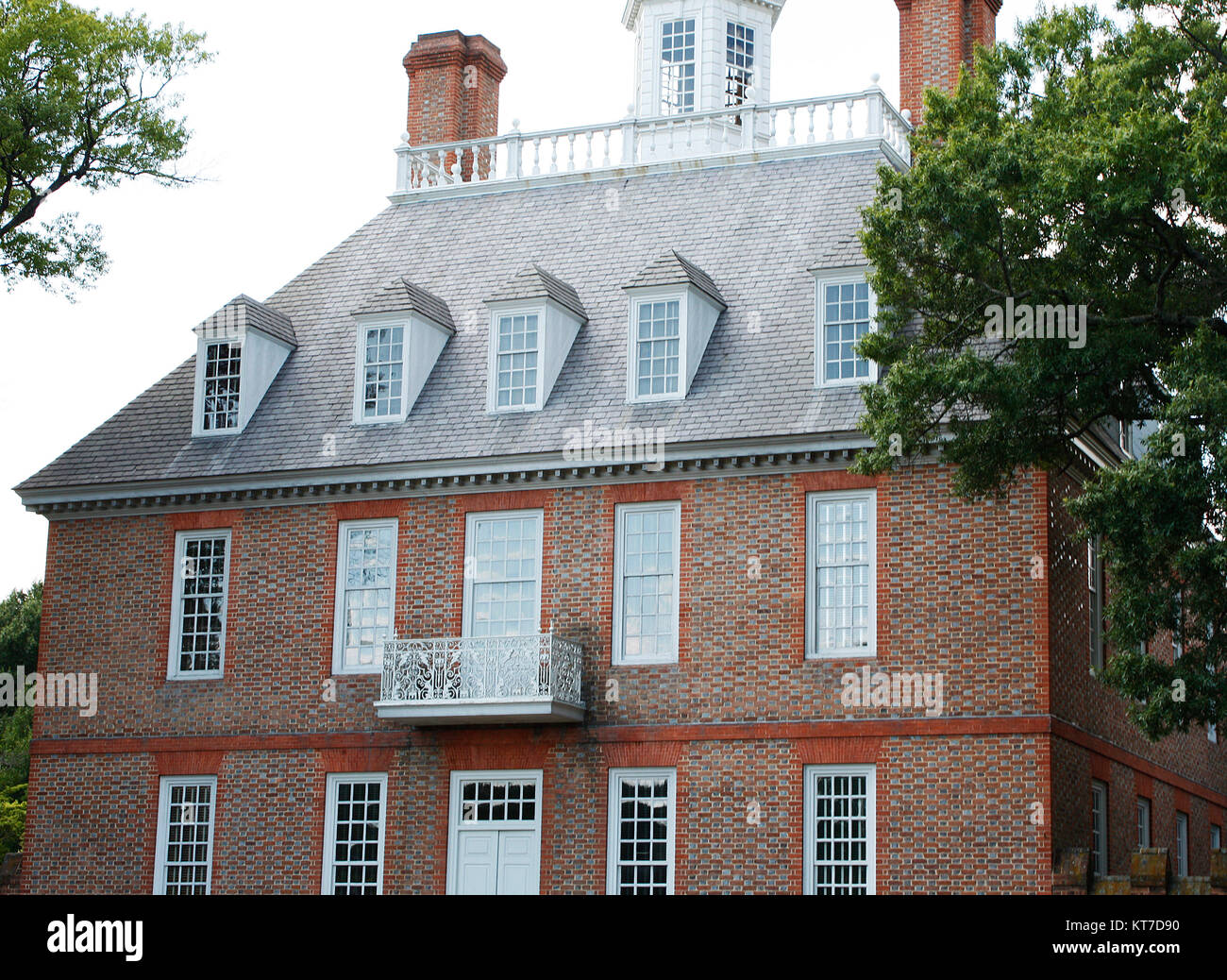 usa basset hall Williamsburg historic town architecture Stock Photo - Alamy
