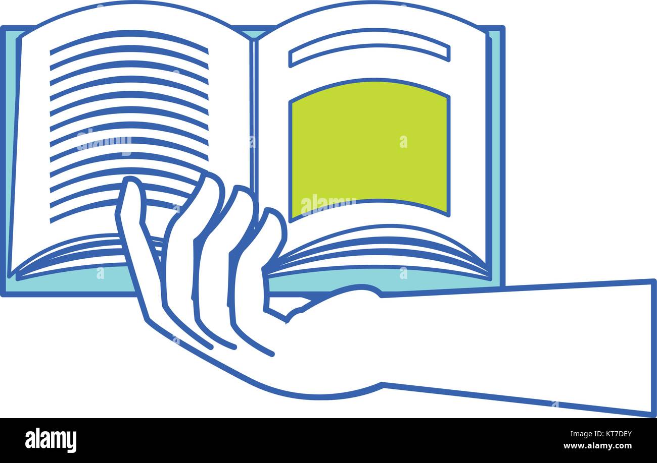 Book of education literature and read theme Isolated design Vector ...