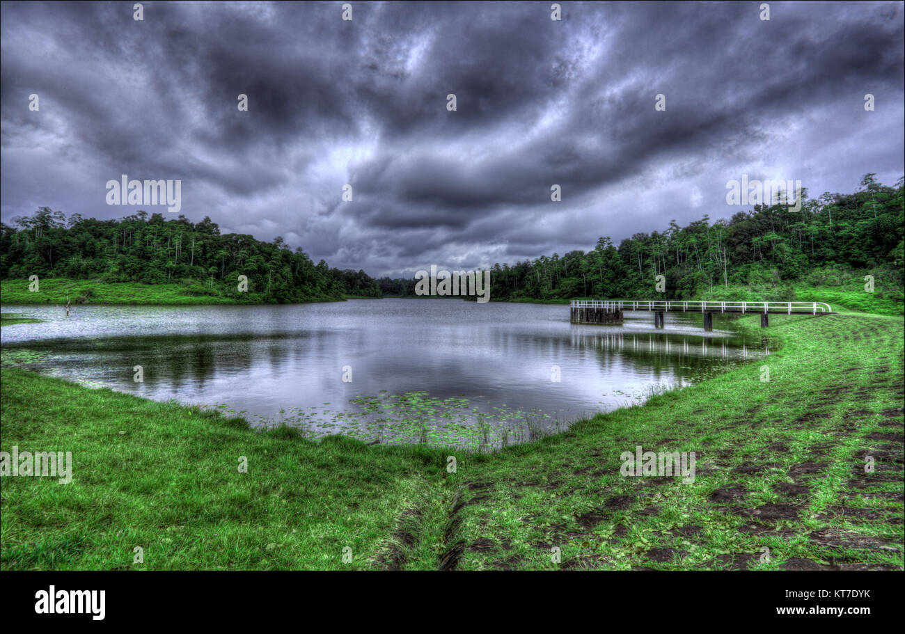 A Reservoir Tank Lake Stock Photo - Alamy