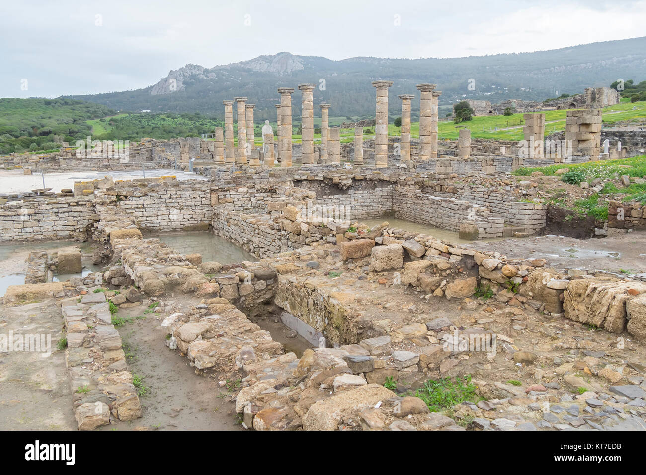 Ruins of a Roman city Stock Photo - Alamy