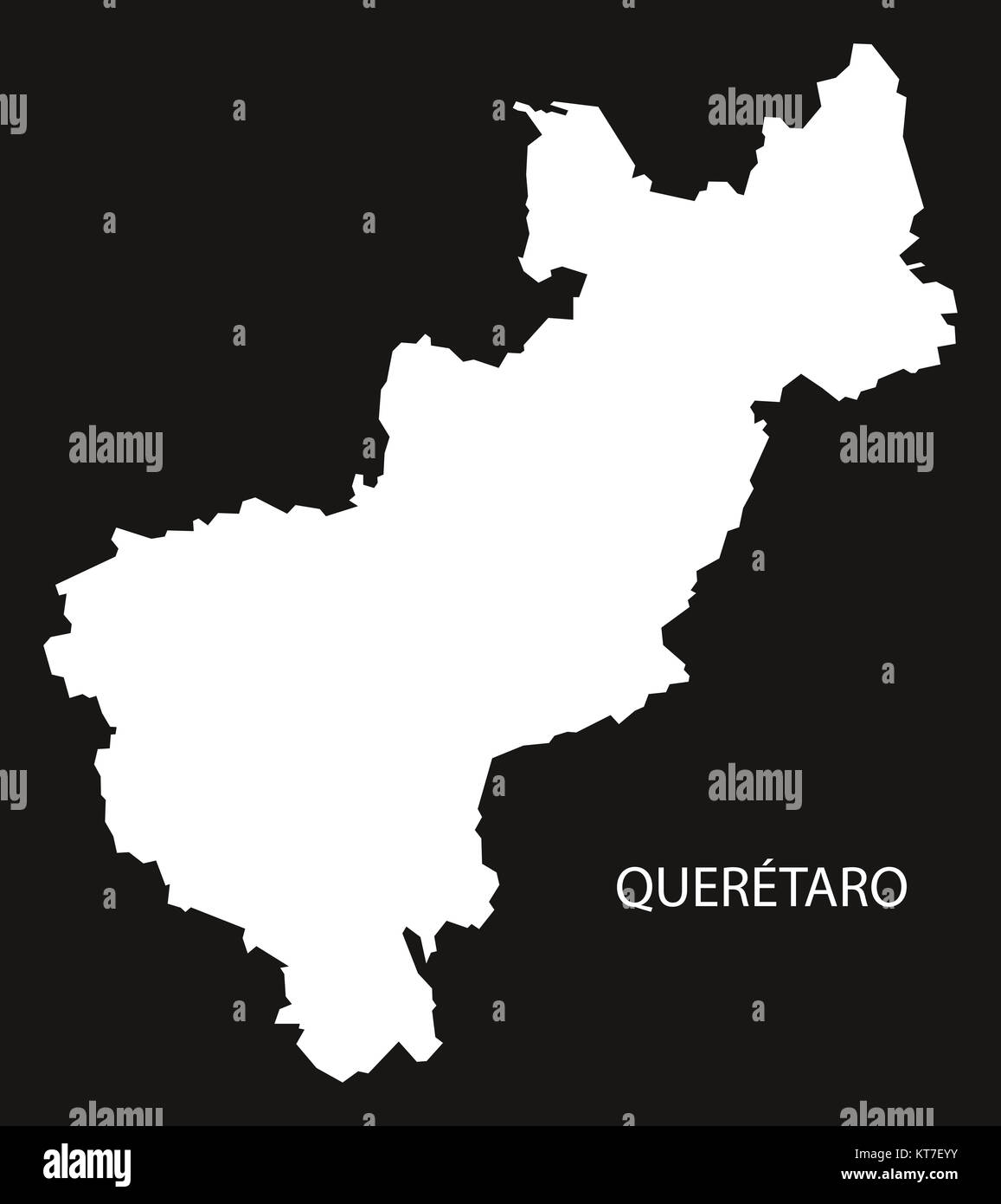 Map of queretaro hi-res stock photography and images - Alamy