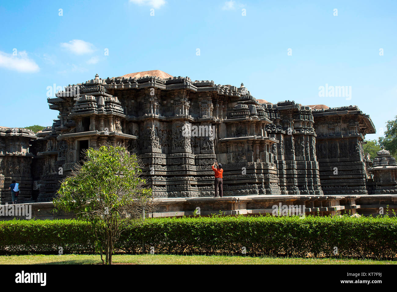 Outer view. Hoysalesvara Temple, Halebid, Karnataka, 12th Century ...