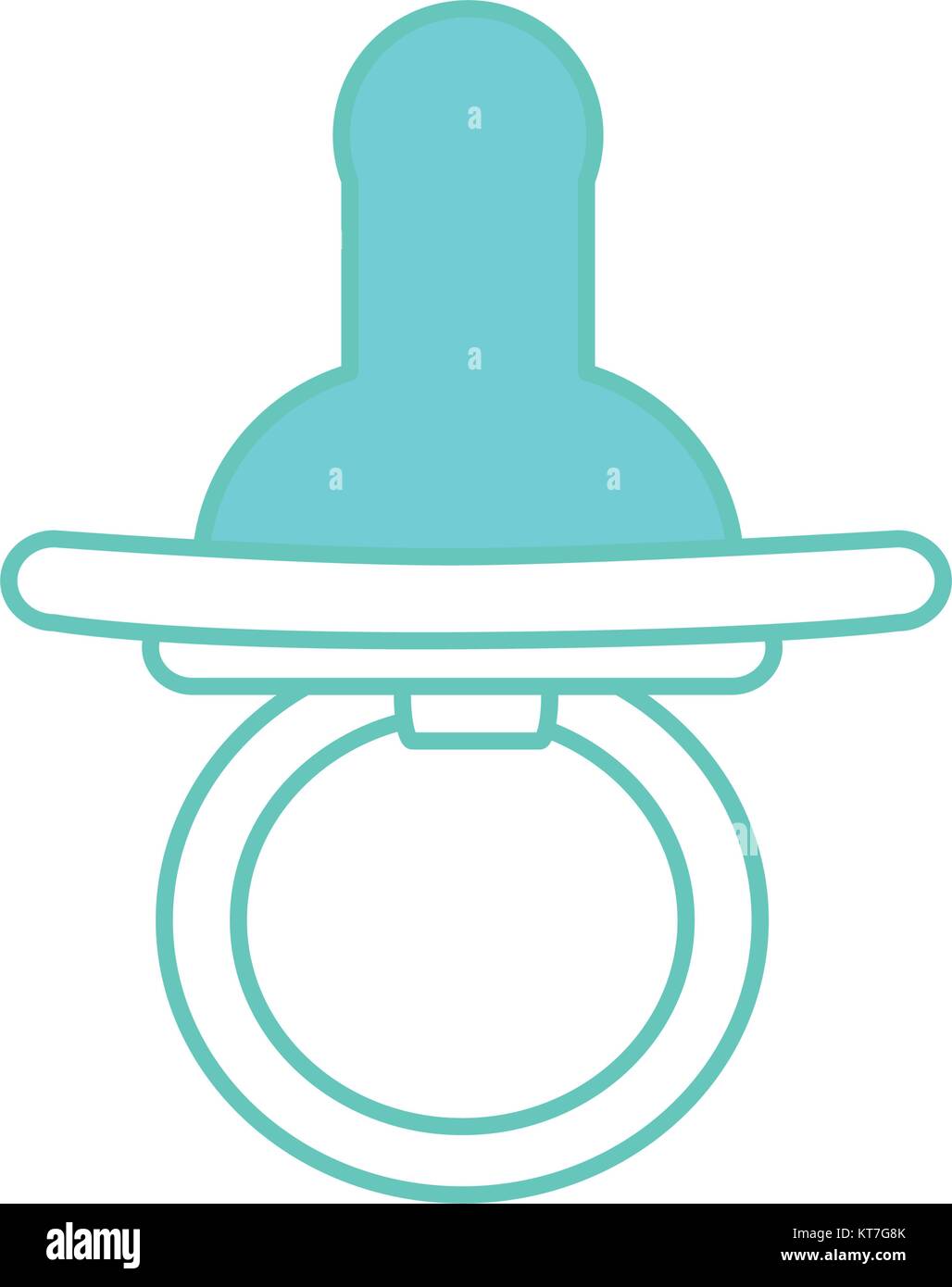 Baby pacifier design Stock Vector Image & Art - Alamy