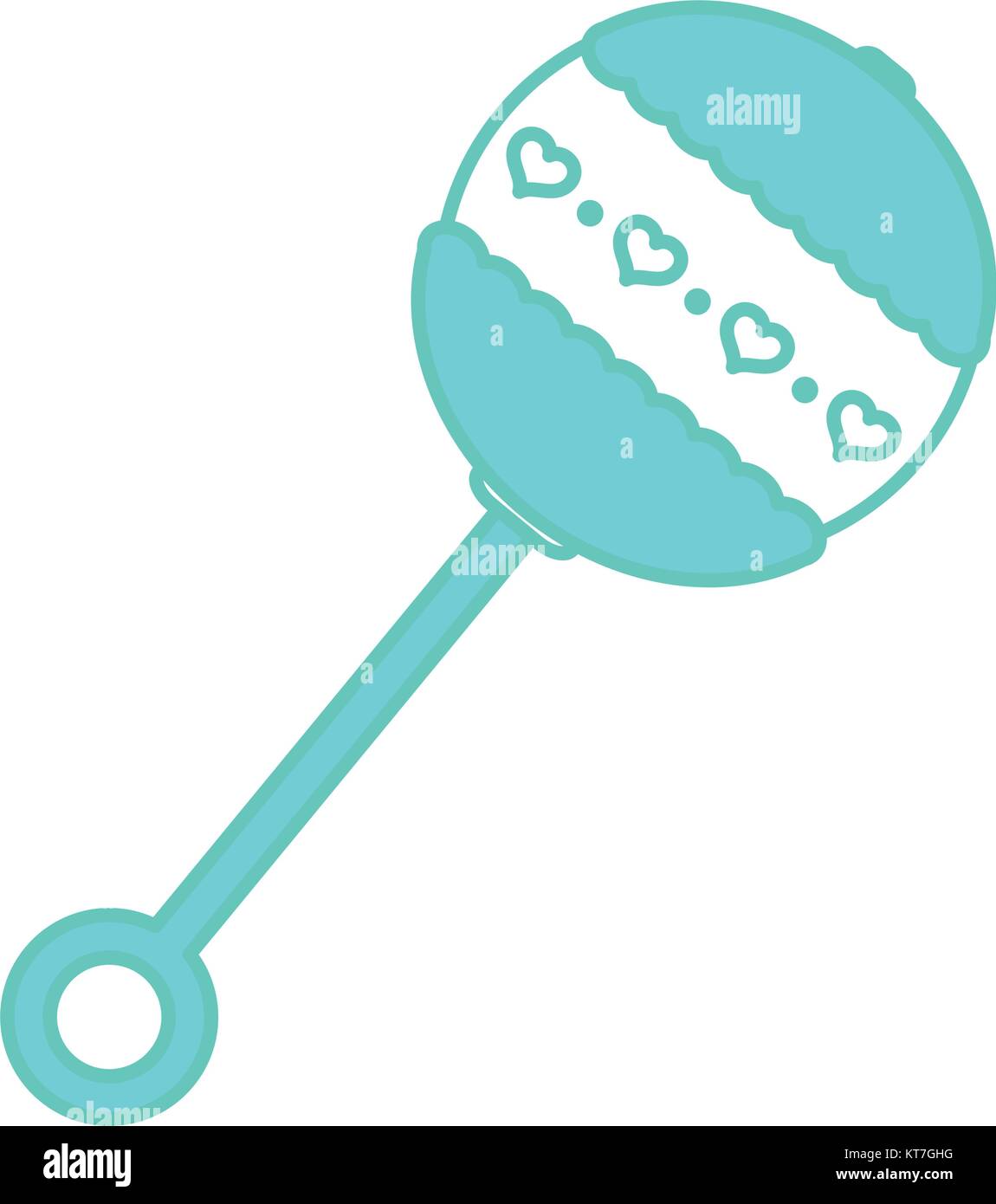 Baby maraca design Stock Vector Image & Art - Alamy