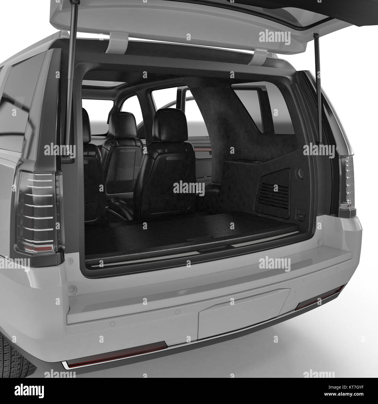 Suv isolated on white, trunk hi-res stock photography and images - Alamy