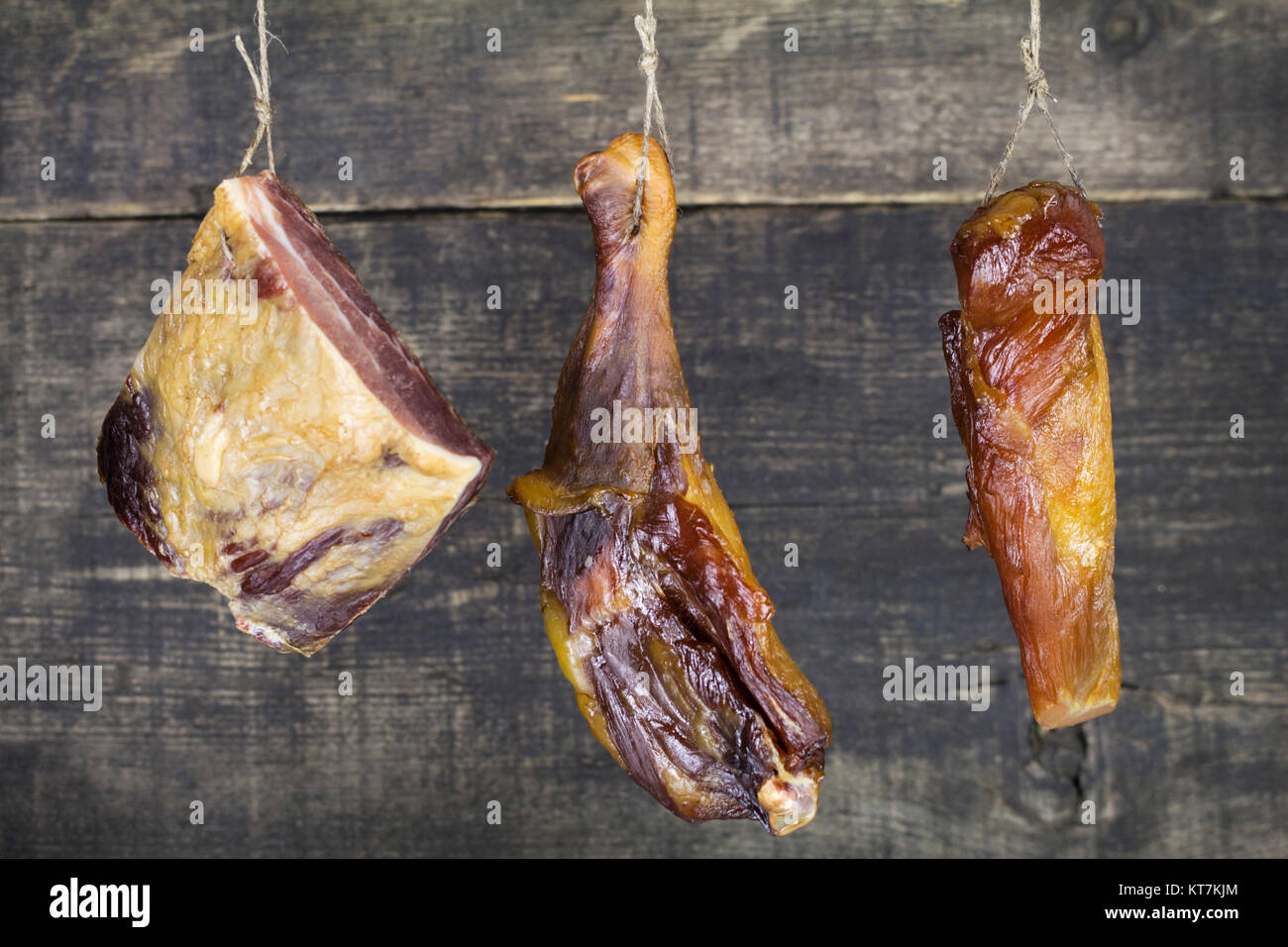 Hanging belly pig hi-res stock photography and images - Alamy