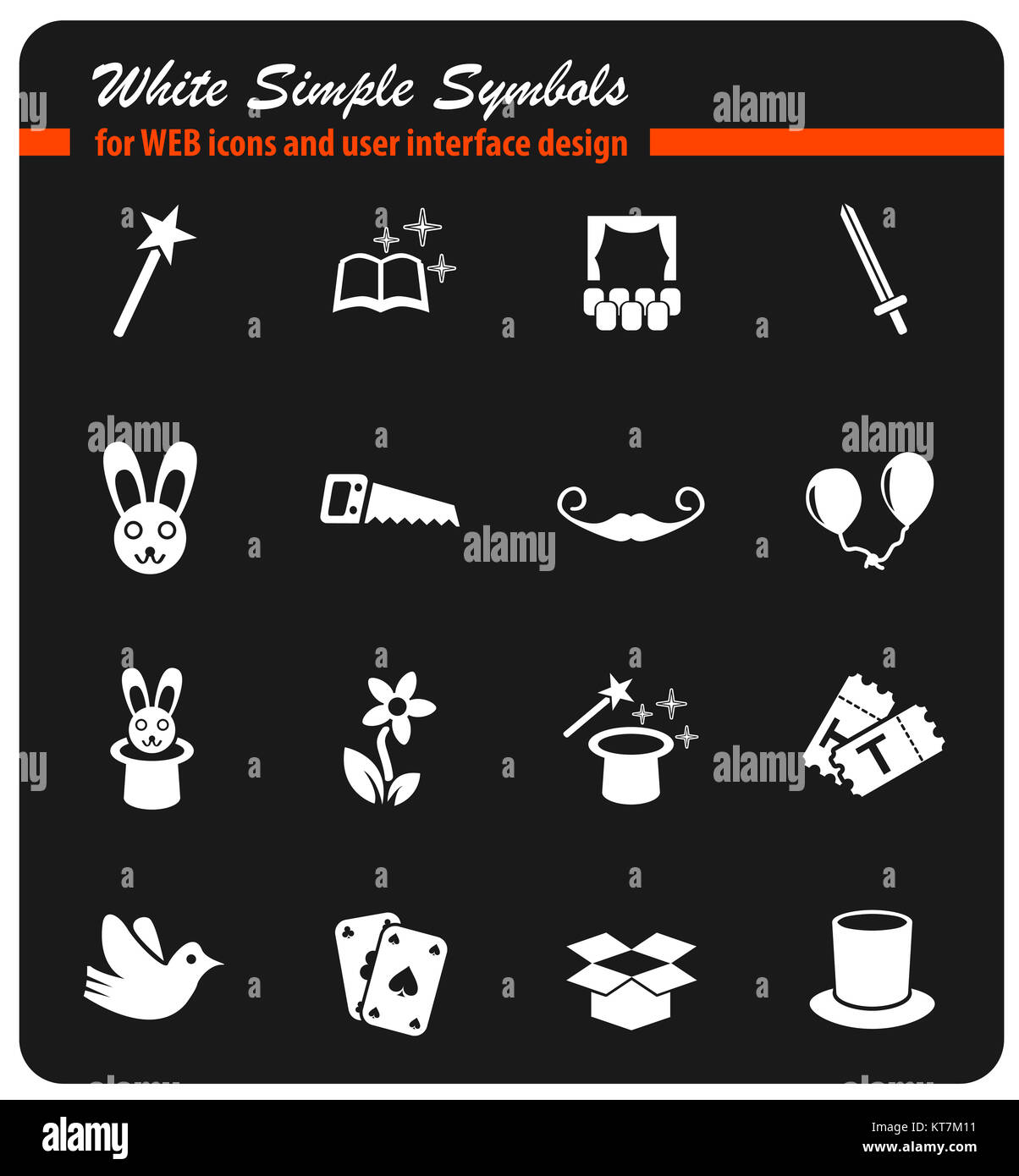 magic icon set Stock Photo - Alamy