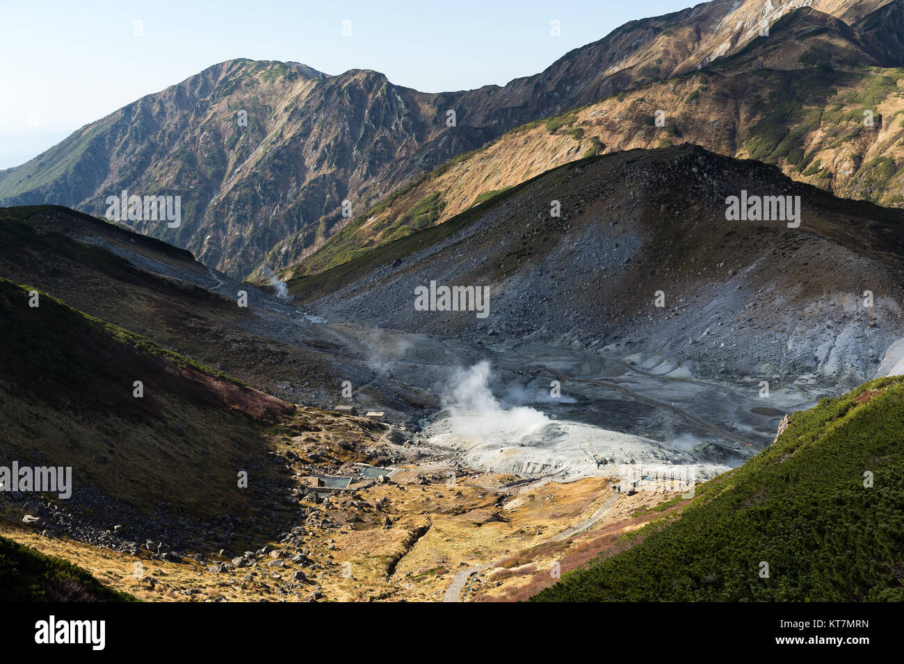 Mud hell in Tateyama of Japan Stock Photo - Alamy