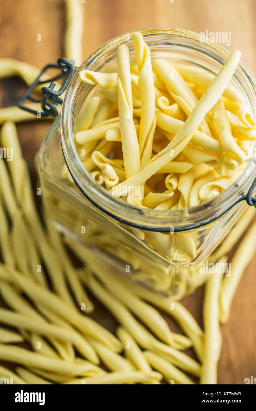 Raw italian pasta Stock Photo - Alamy