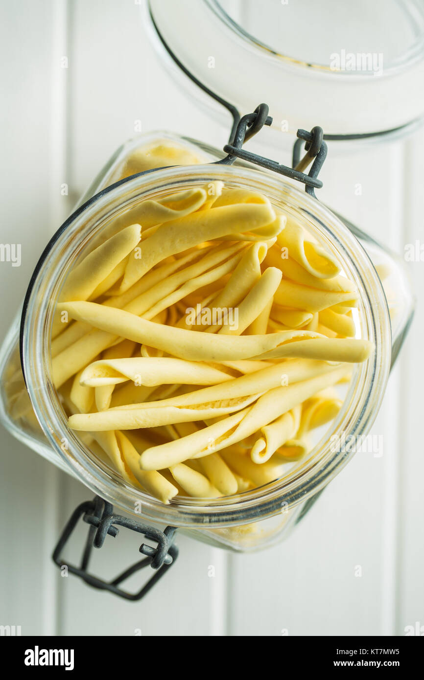 Raw italian pasta Stock Photo - Alamy