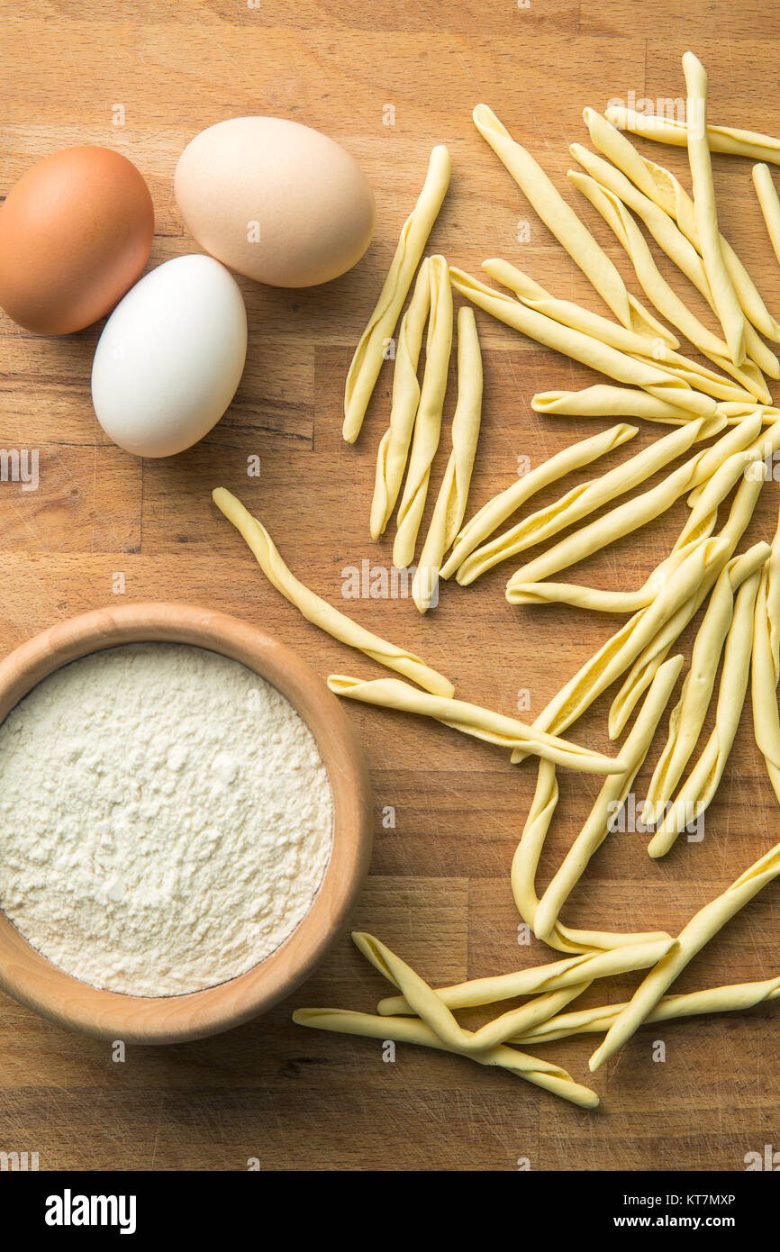 Raw italian pasta Stock Photo - Alamy