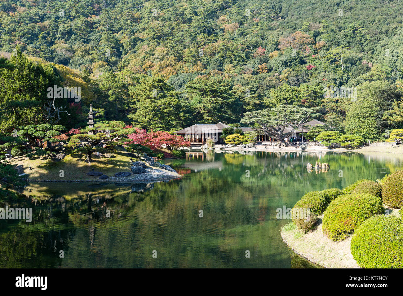 Ritsurin koen garden hi-res stock photography and images - Alamy