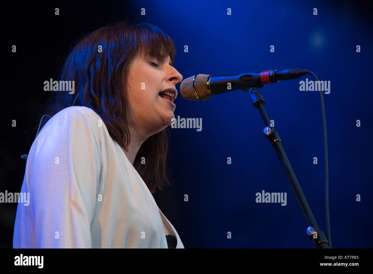 The Norwegian singer-songwriter and musician Susanne Sundfør performs a ...