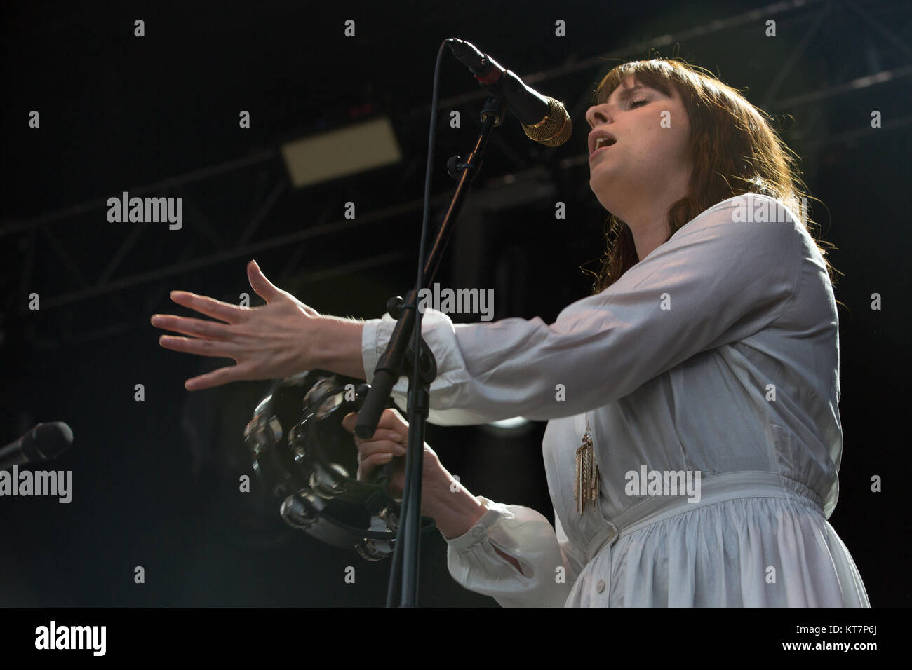 The Norwegian singer-songwriter and musician Susanne Sundfør performs a ...
