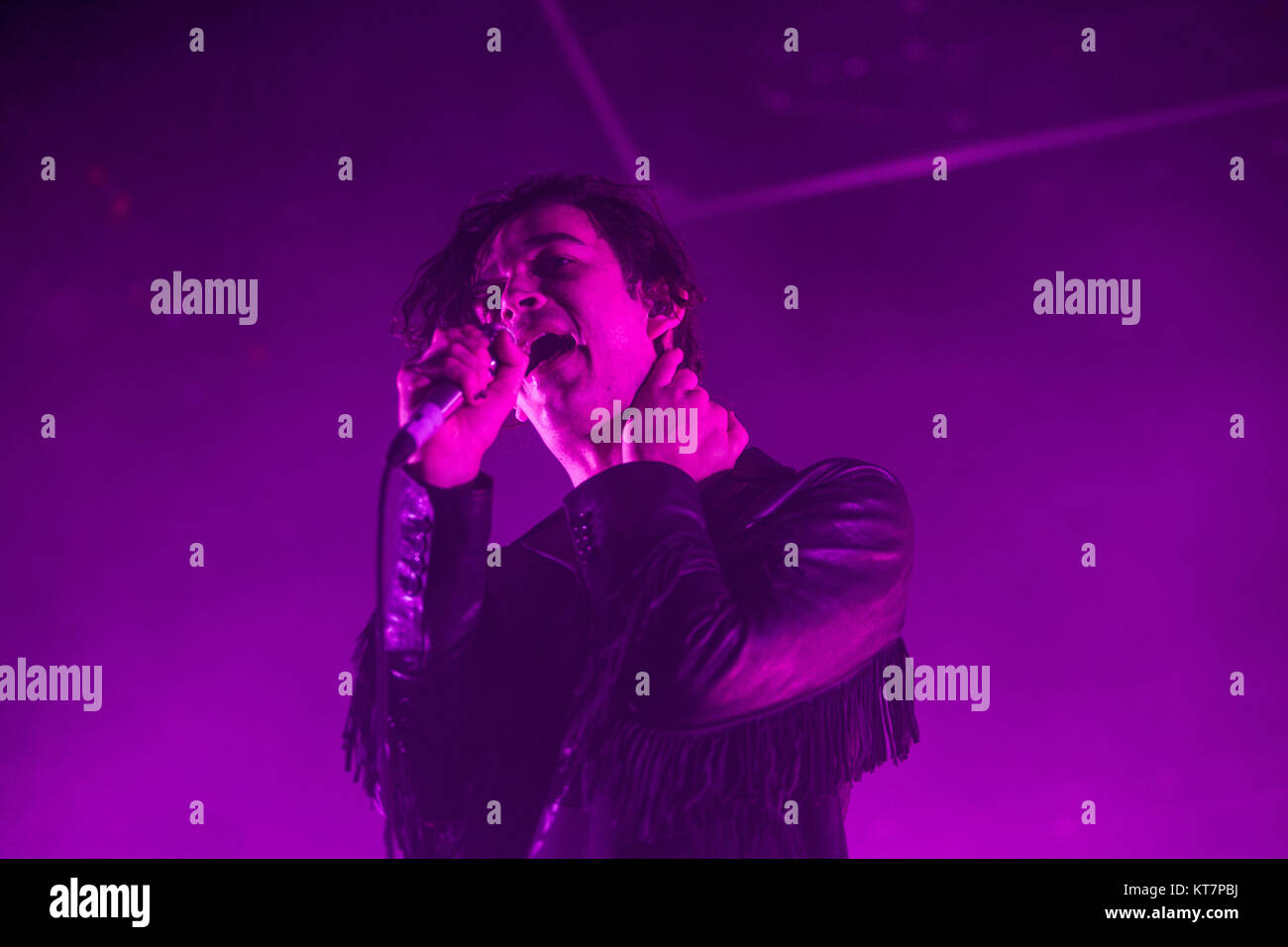 The English indie rock band The 1975 performs a live concert at Oslo ...