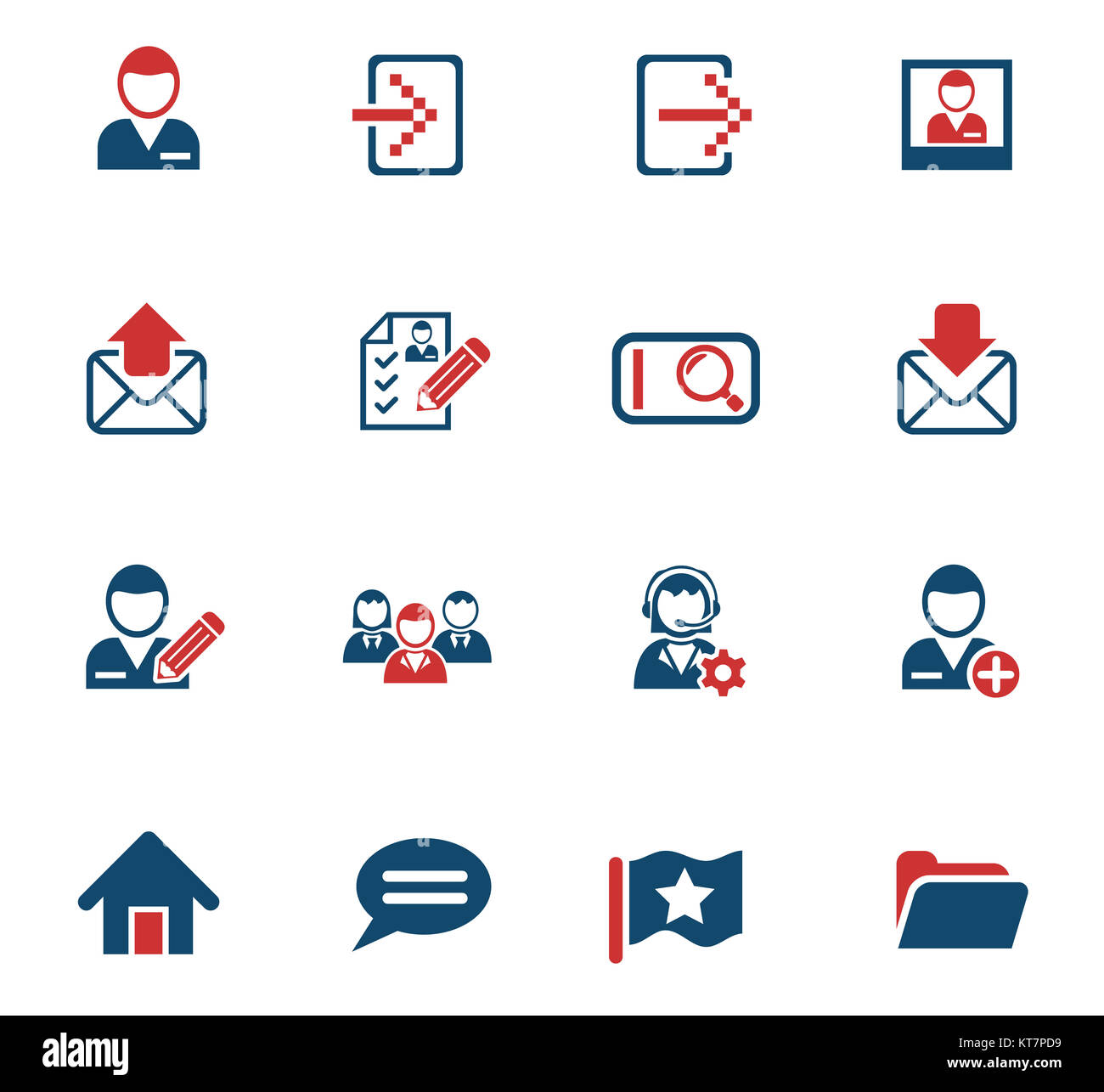 accaunt icon set Stock Photo - Alamy