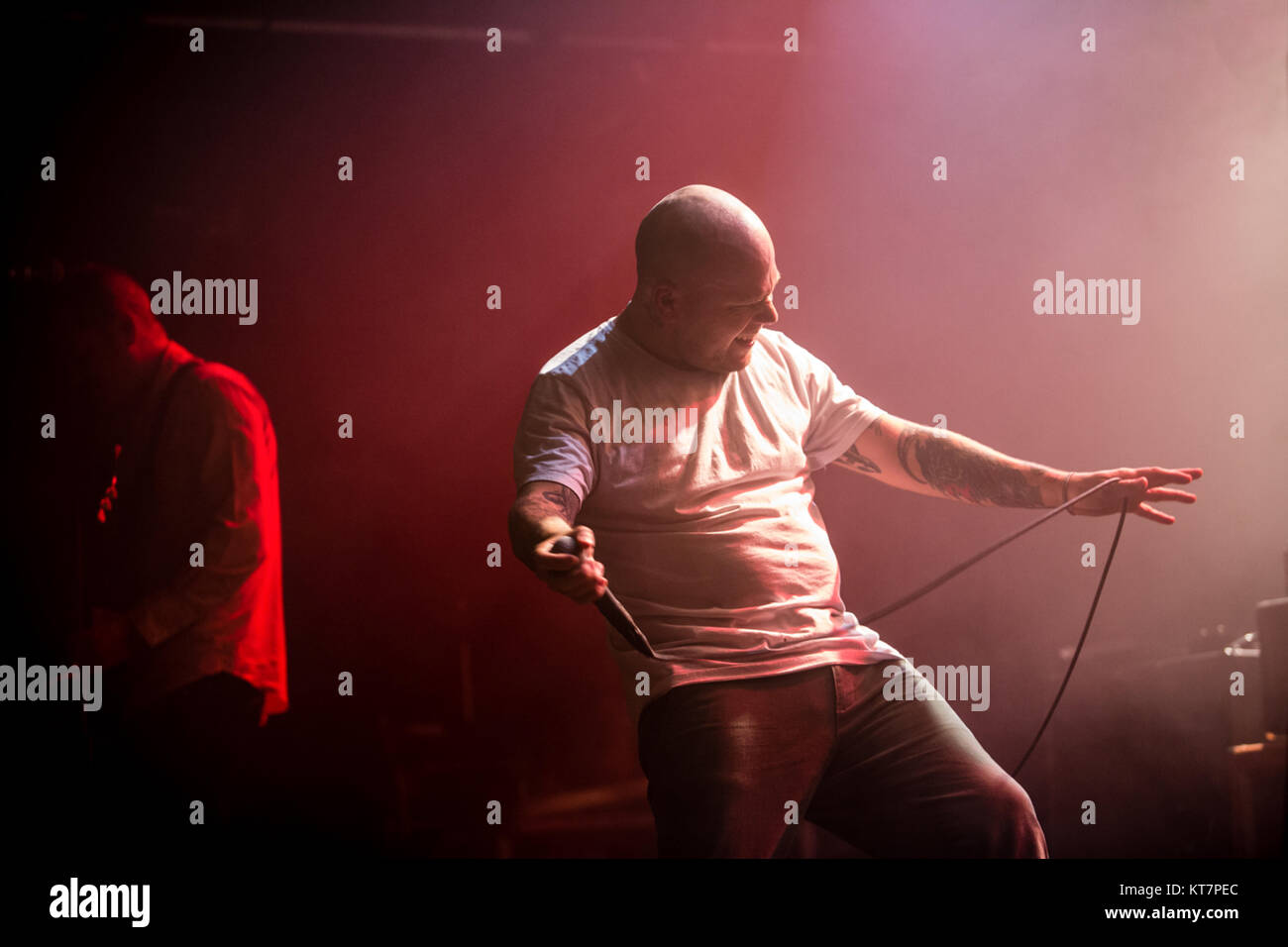 The American hardcore punk band The Bronx performs a live concert at ...