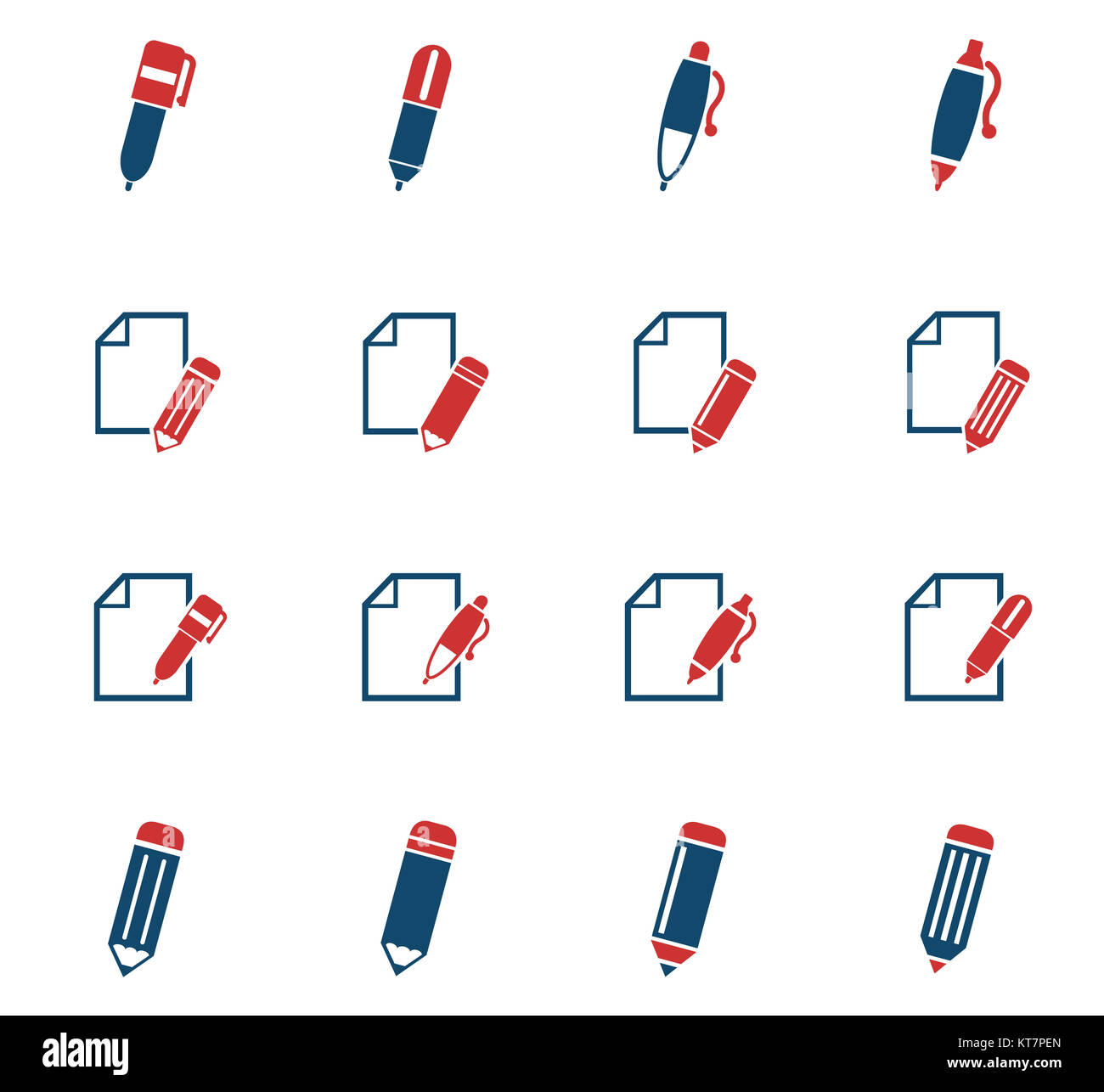 edit icon set Stock Photo - Alamy