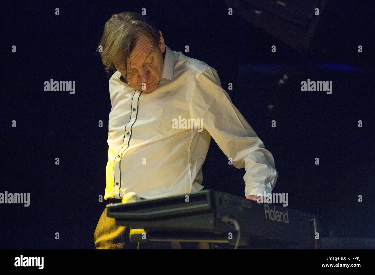 The English post-punk band The Fall performs a live concert at Vulkan ...