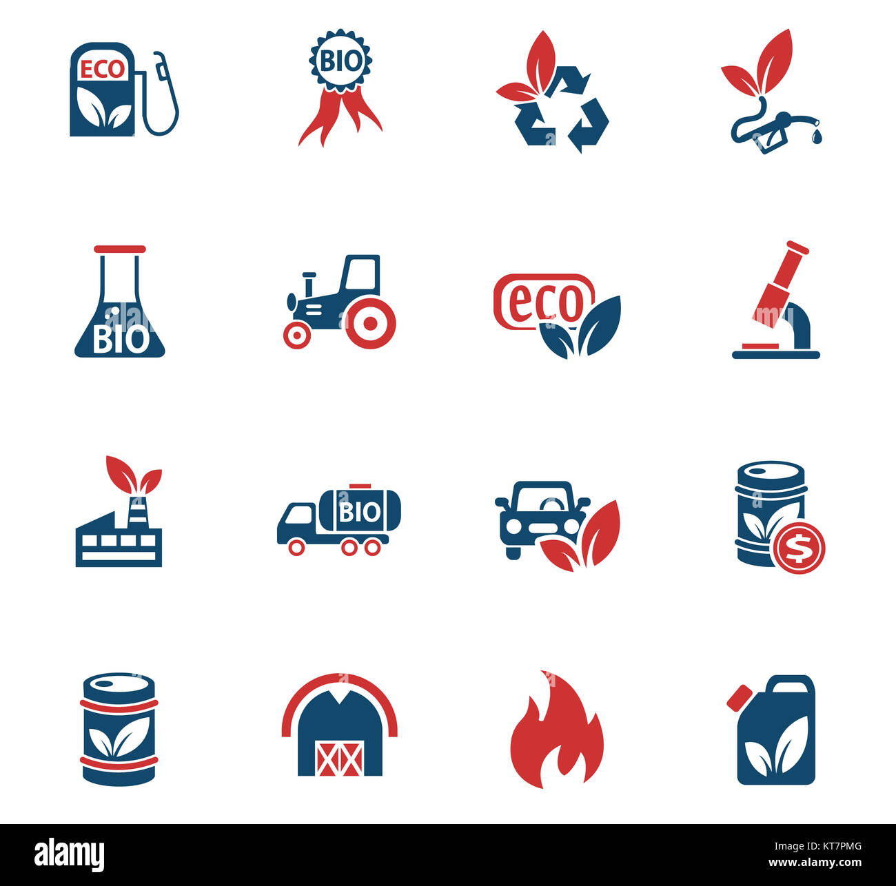 bio fuel icon set Stock Photo - Alamy