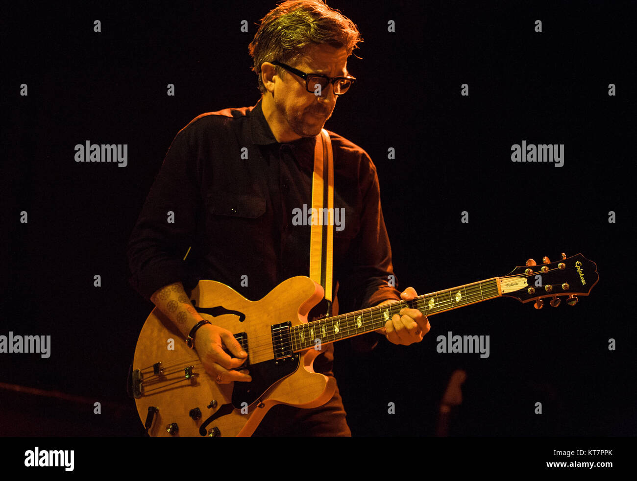 The American country rock band The Jayhawks performs a live concert ...