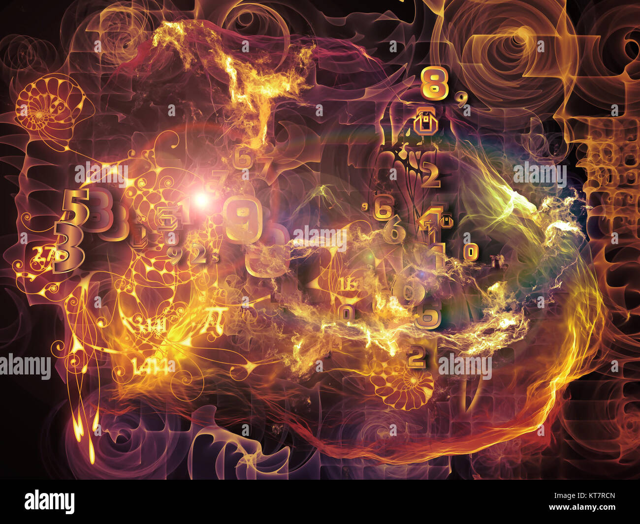 Game of Math Visualization Stock Photo - Alamy