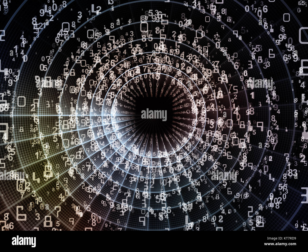 Unfolding of Integers Stock Photo - Alamy