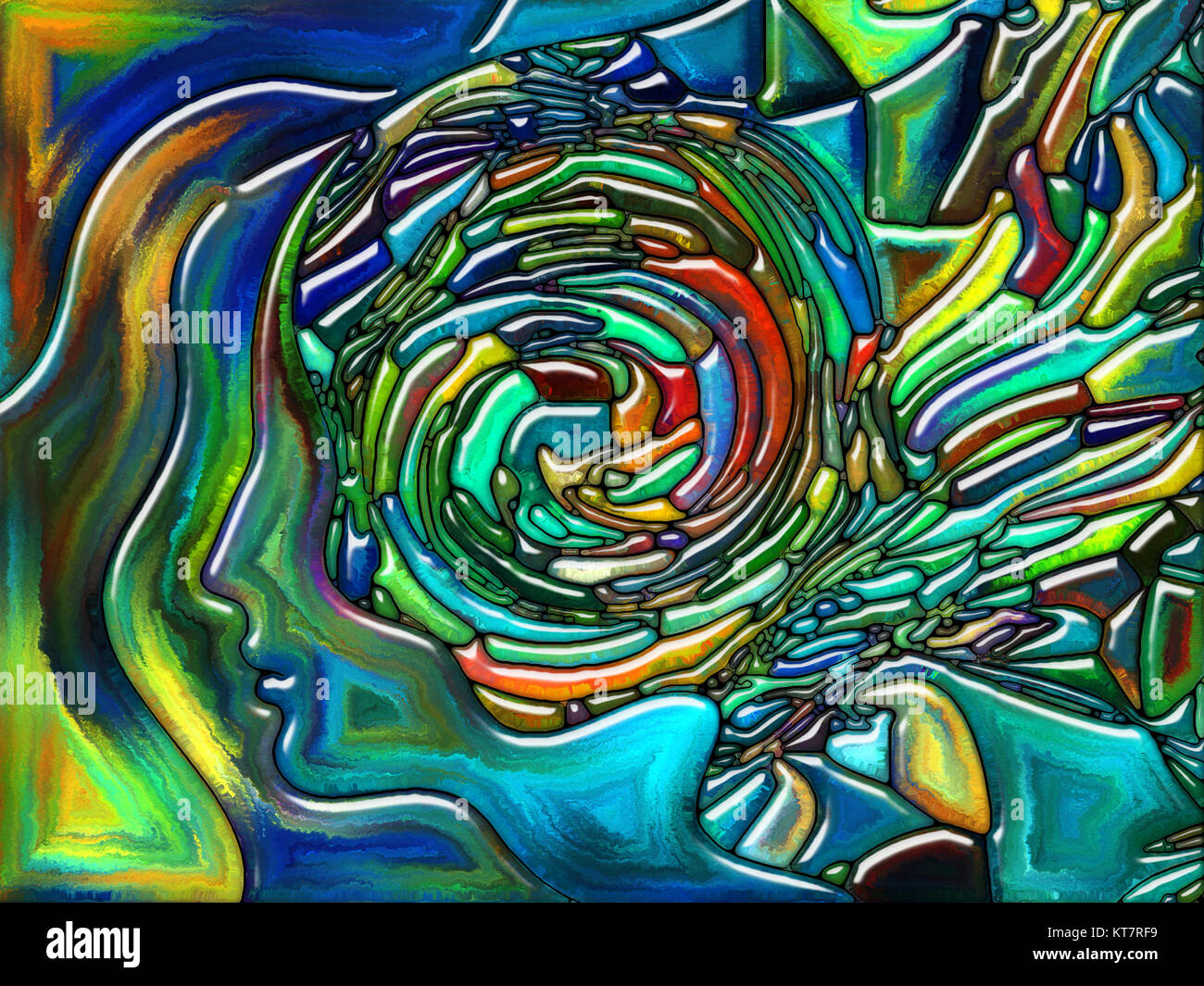 Evolving shape illustration hi-res stock photography and images - Alamy