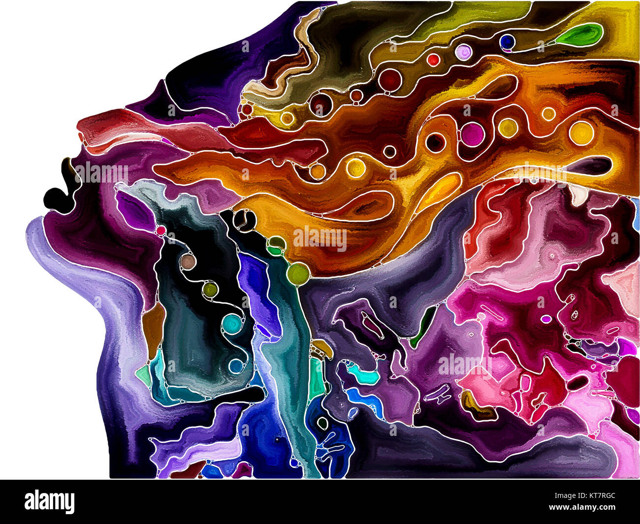 Evolving Self Fragmentation Stock Photo - Alamy