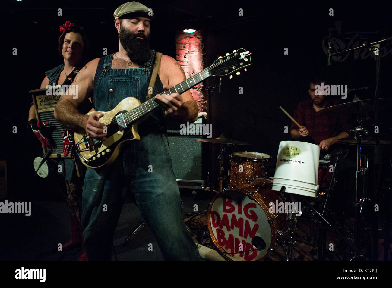 Norway, Oslo - August 3, 2017. The American country and blues band The ...