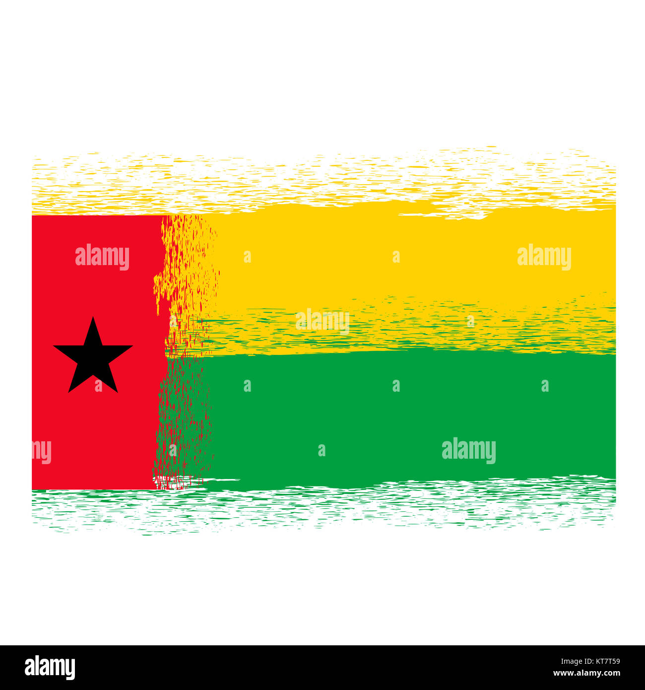 Official vector flag guinea Cut Out Stock Images & Pictures - Alamy