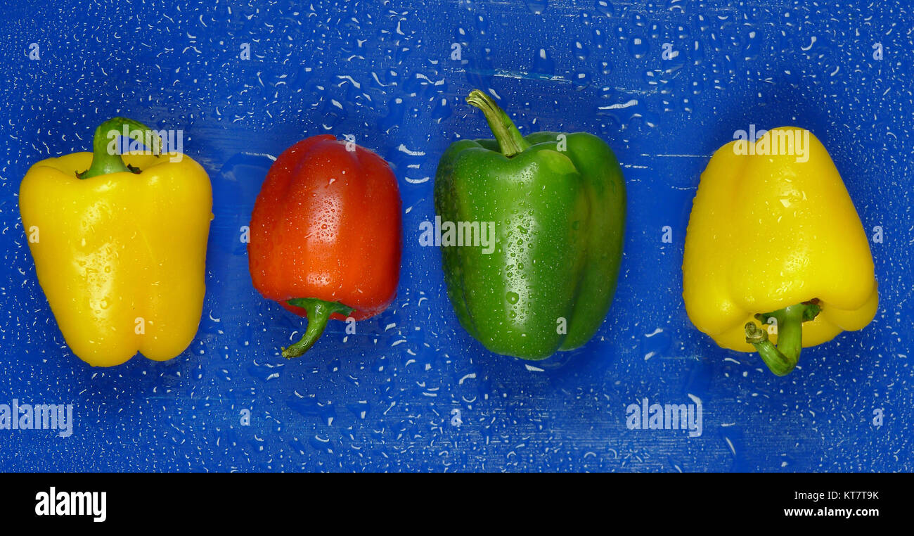 Close-Up Of Peppers Stock Photo - Alamy
