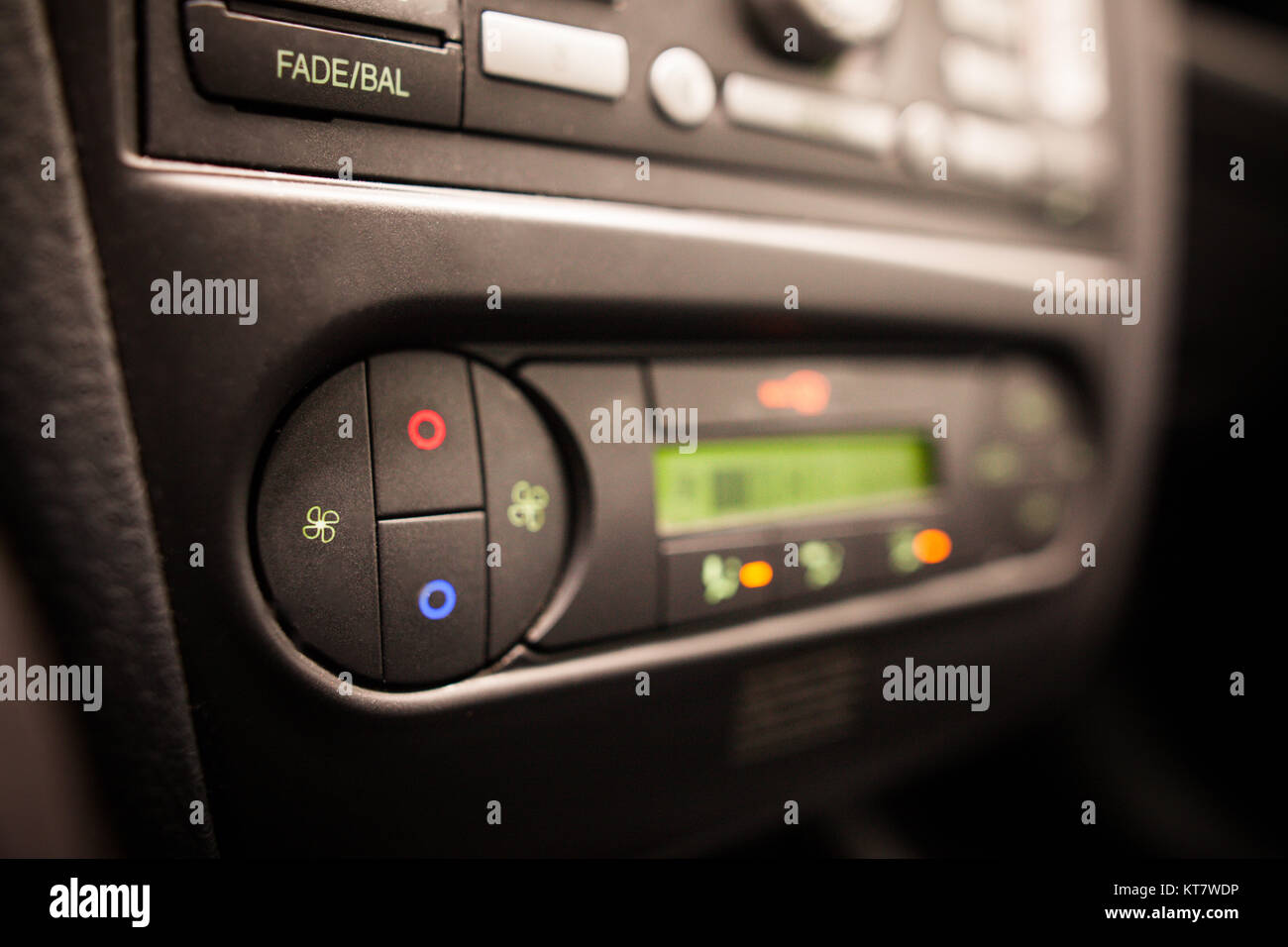 Car air conditioning panel Stock Photo - Alamy