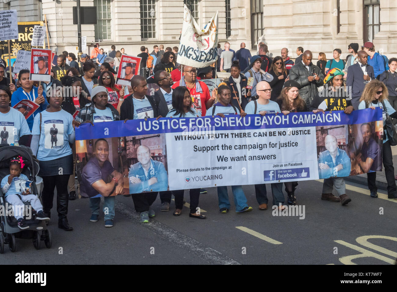 The 'Justice for Sheku Bayoh campaign' and others on the annual march ...