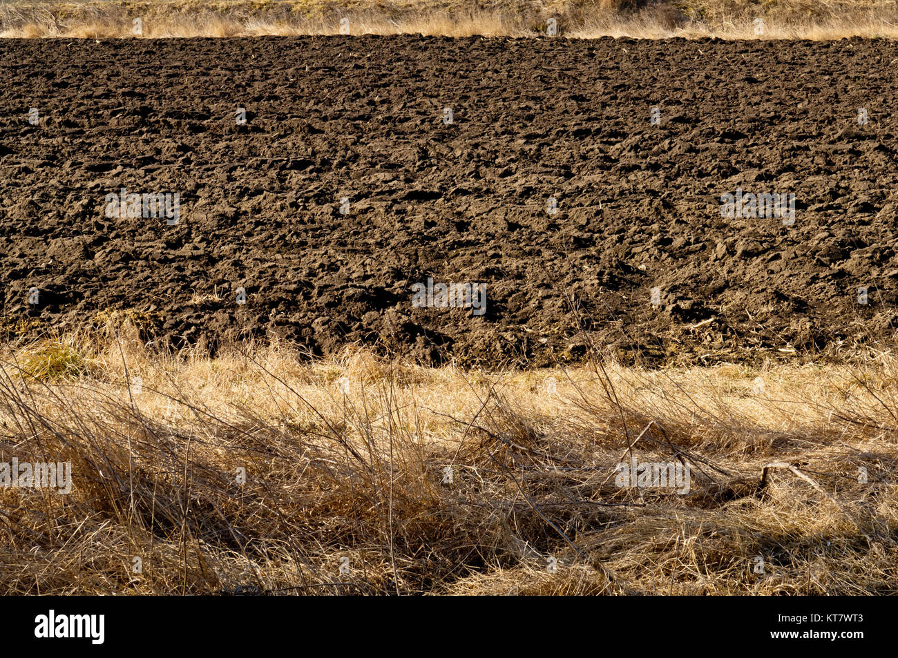Ploughed soil in agricultural field arable land Stock Photo - Alamy
