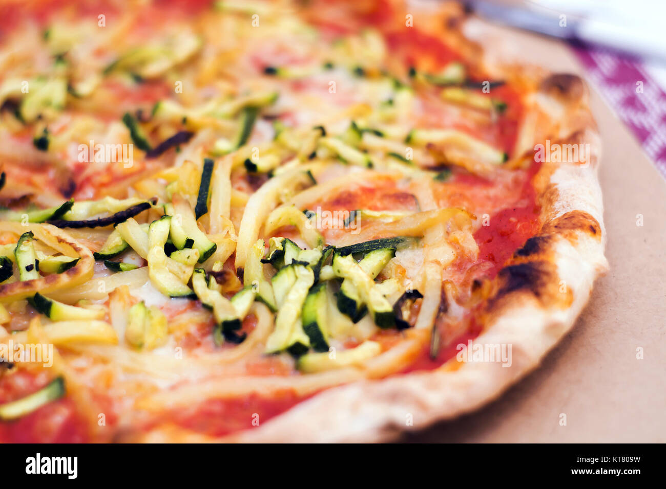 Close up of a tasty pizza Stock Photo - Alamy