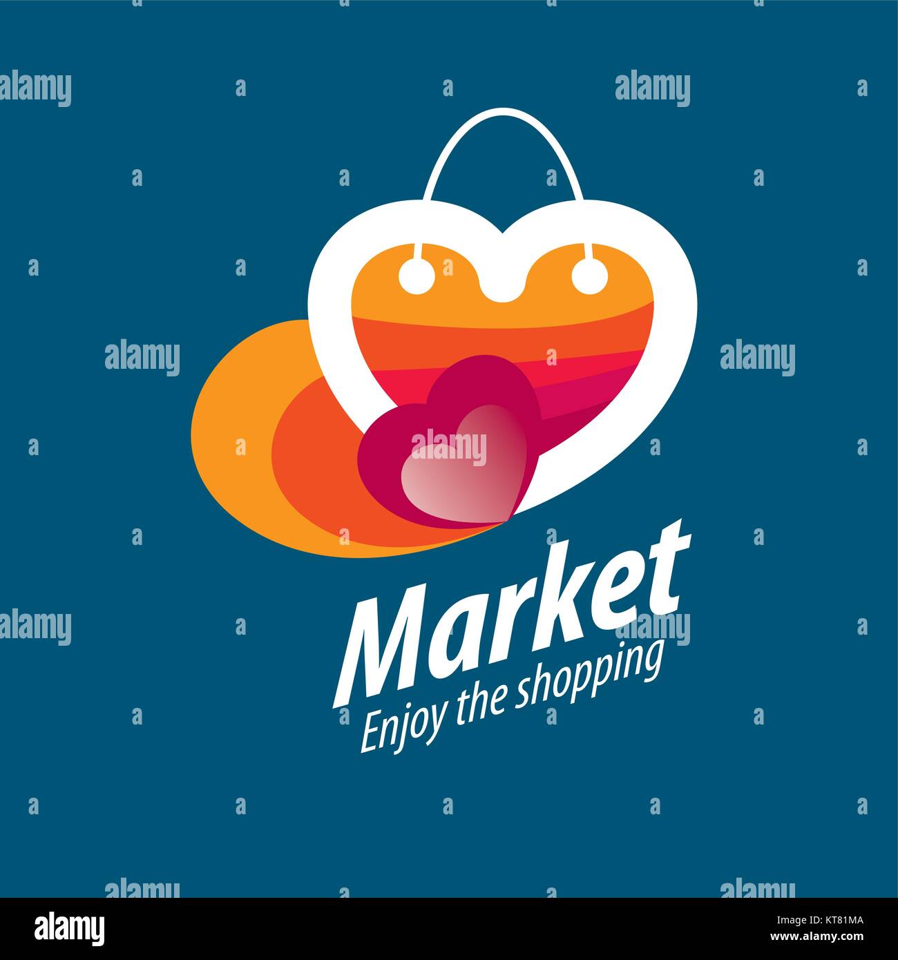 vector shopping logo Stock Vector Image & Art - Alamy