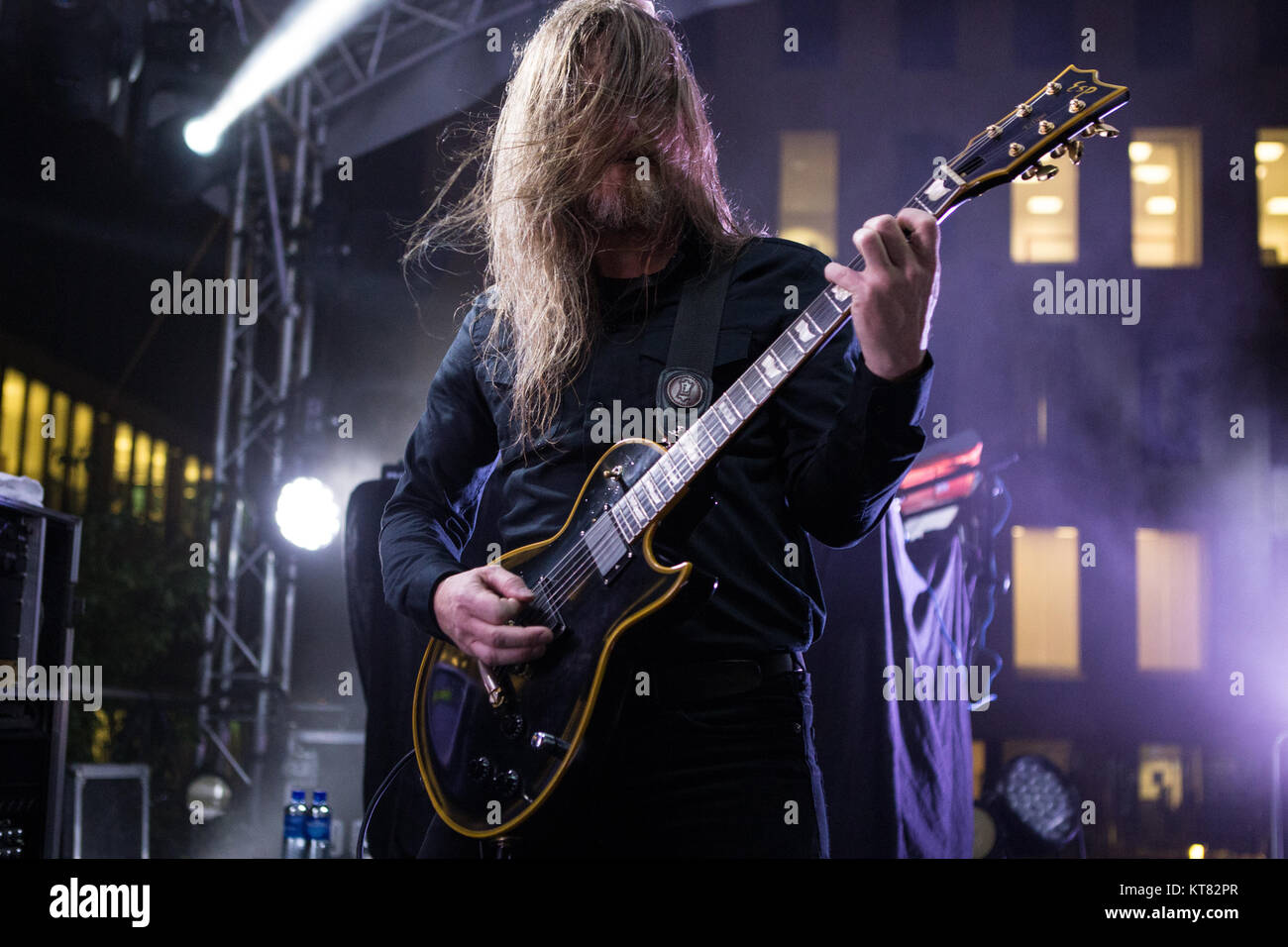 Norway, Oslo - September 22, 2017. The Norwegian black metal band ...