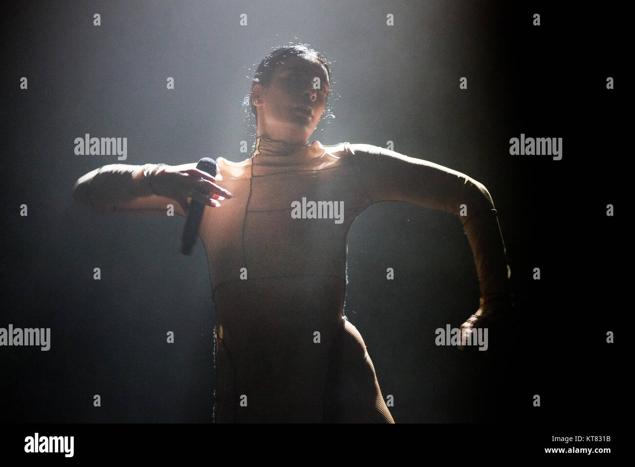 The Iranian singer Sevdaliza performs a live concert at Parkteatret in ...