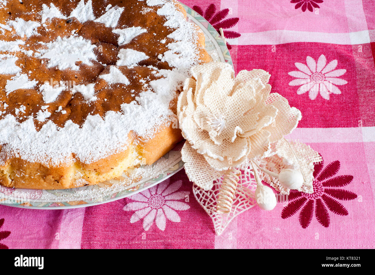 homemade paradise cake Stock Photo - Alamy