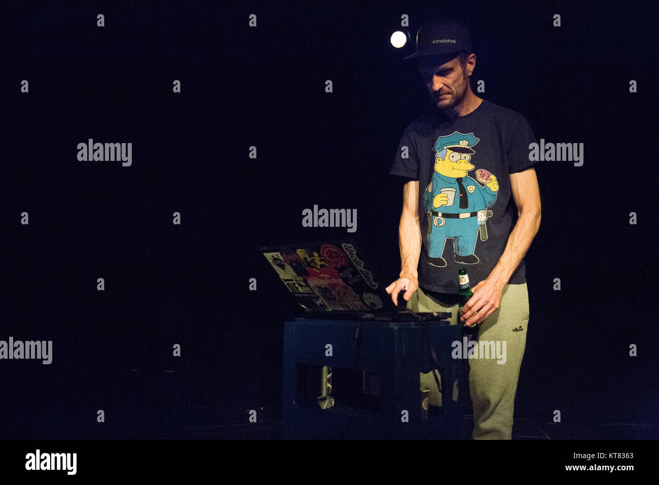 Norway, Oslo - September 27, 2017. The English punk duo Sleaford Mods ...