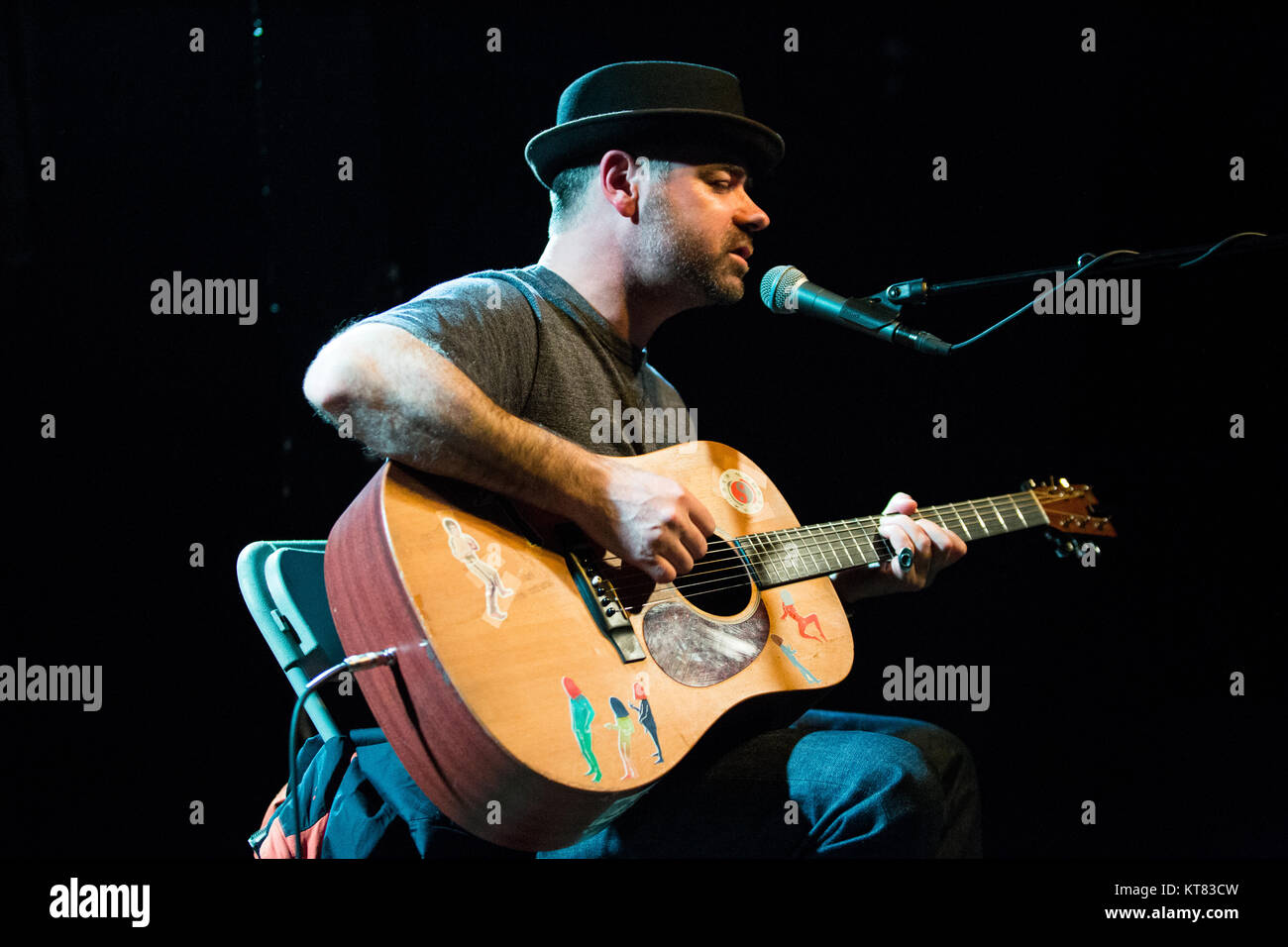 The Scottish singer, songwriter and musician Steve Mason performs a ...